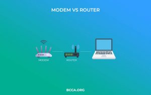 Difference Between Modem And Router - BCCA