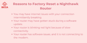 How to Factory Reset Nighthawk Router? In 4 Simple Ways - BCCA